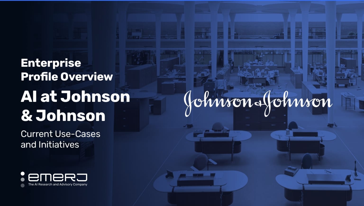 Artificial Intelligence at Johnson & Johnson - Current Investments