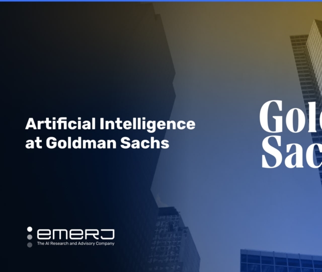 Artificial Intelligence at Goldman Sachs | Emerj Artificial ...