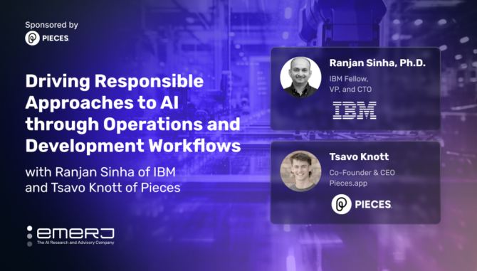 Driving Responsible Approaches to AI Through Operations and Development Workflows - with Ranjan ...