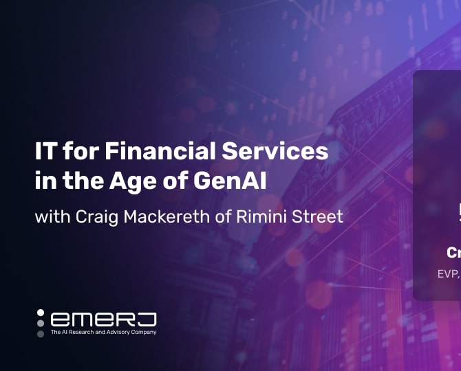 IT for Financial Services in the Age of GenAI – with Craig Mackereth of ...