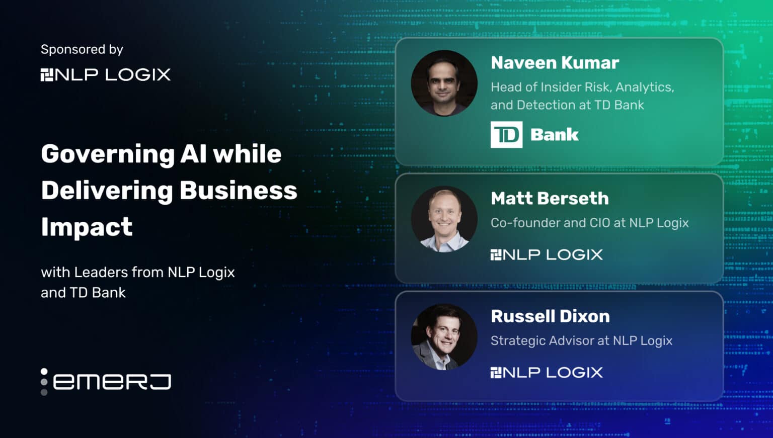 Governing AI while Delivering Business Impact with NLP Logix and TD Bank